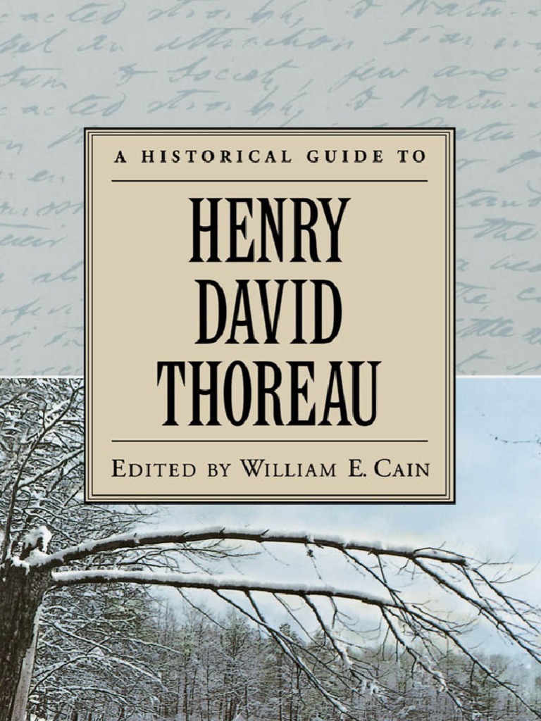 A Historical Guide To Thoreau | PDF | Henry David Thoreau | Ralph Waldo ...