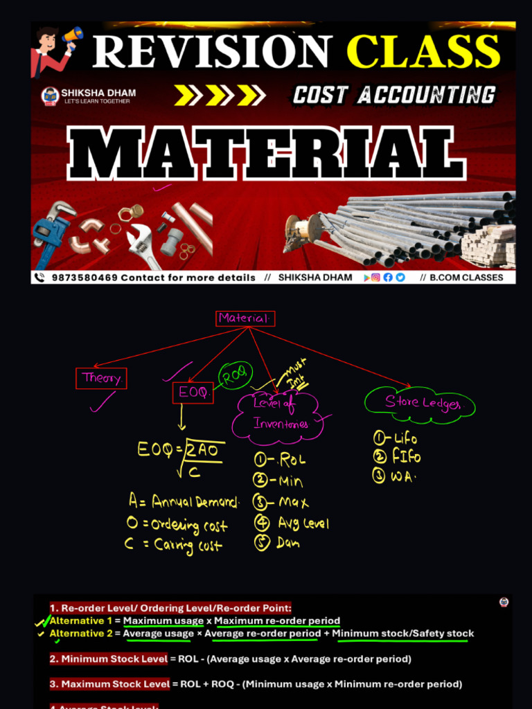 Matrial Revision PDF | PDF