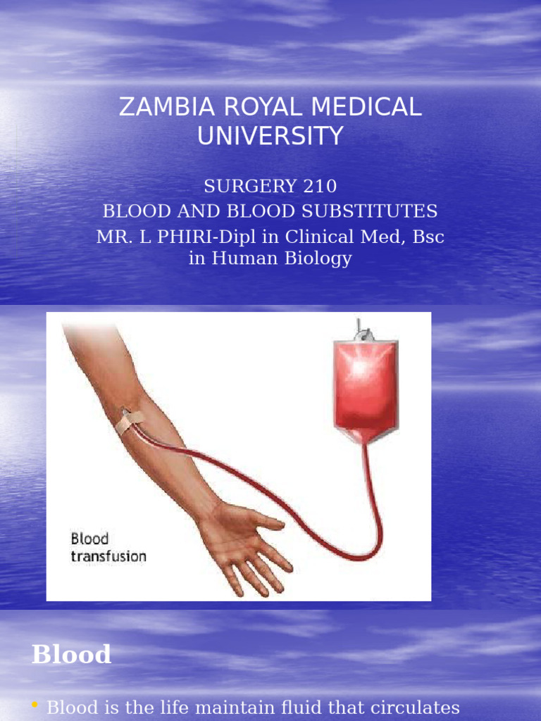 2 Blood Transfusion B - 082934 | PDF | Blood | Blood Donation