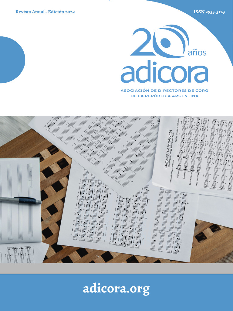 ADICORA: Celebrando 20 Años de Coral | PDF | Coro | Deconstruccion
