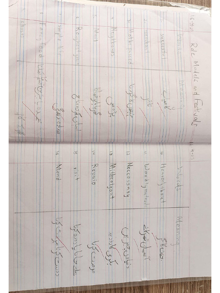 English Literature Hifz-3 Class Work | PDF