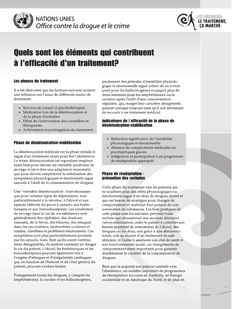 Efficacté de Traitement Désint. | PDF