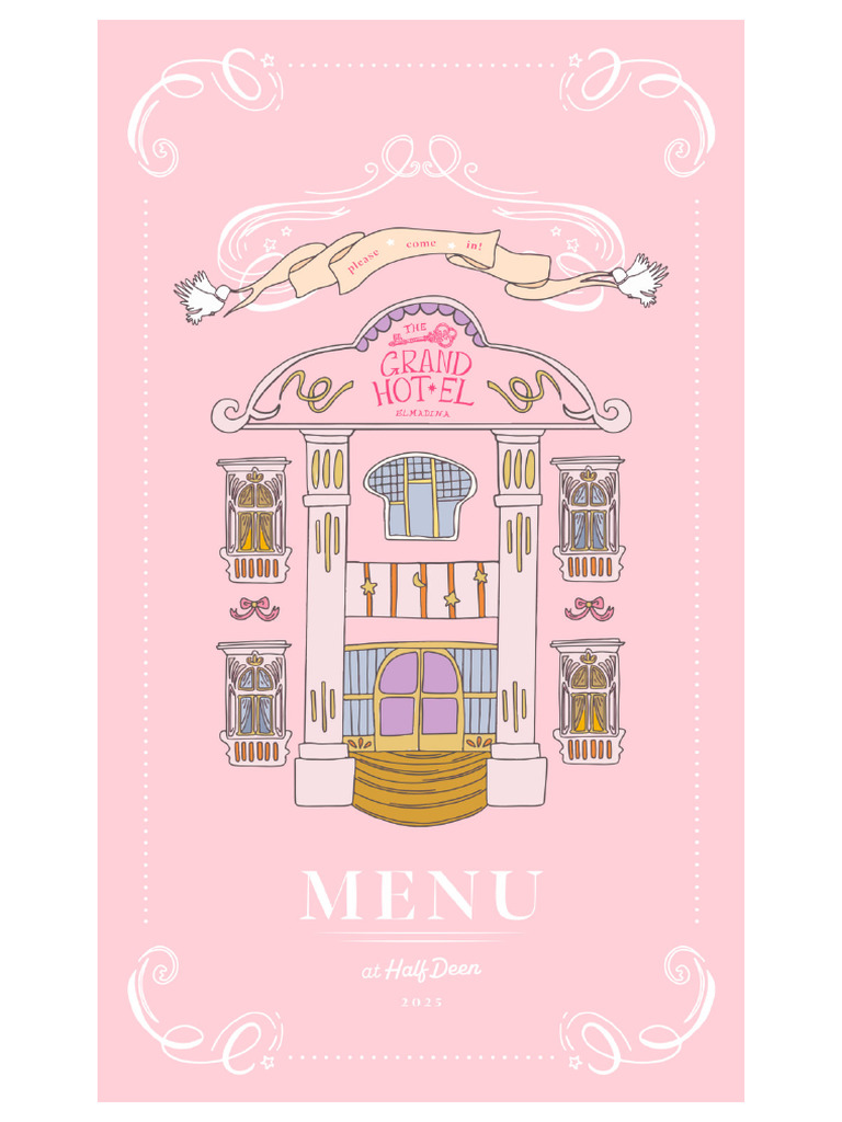 Grand HotEL Menu | PDF