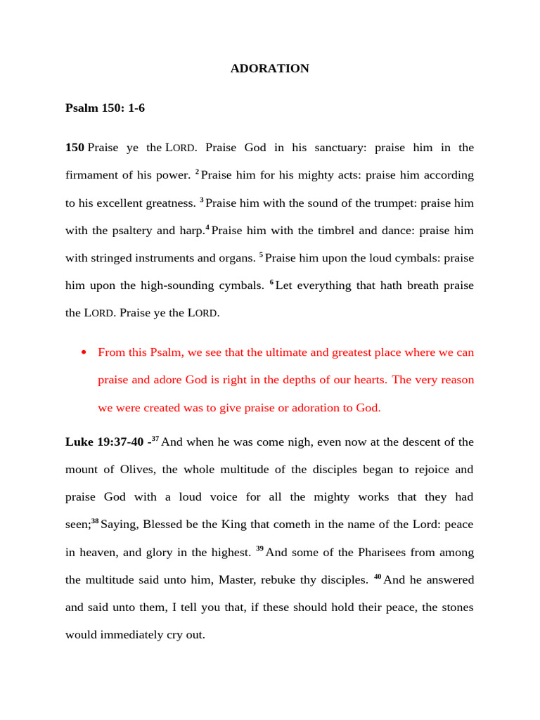 ADORATION | PDF