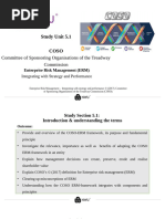 Enterprise Risk Management - COSO ERM 2017 | PDF | Risk | Enterprise Risk Management