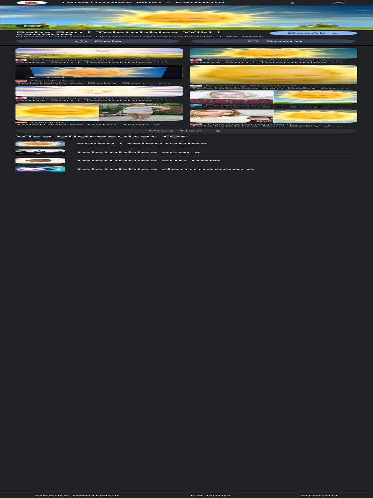 Teletubby Sun - Sök På Google | PDF