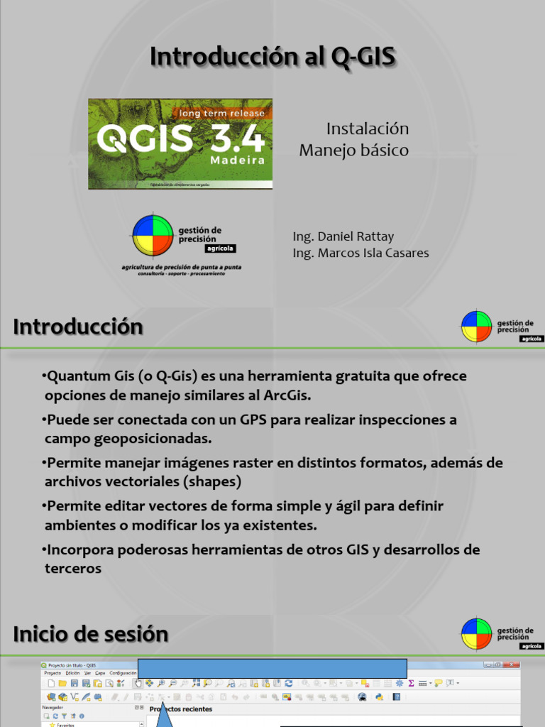 3.1 - MANUAL - Q-GIS - V3 Clase | PDF | Sistema de información ...