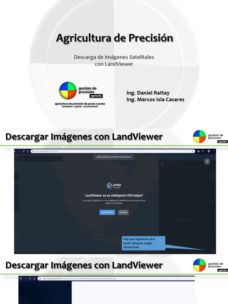 Descarga Imágenes Satelitales Gratis | PDF | Software