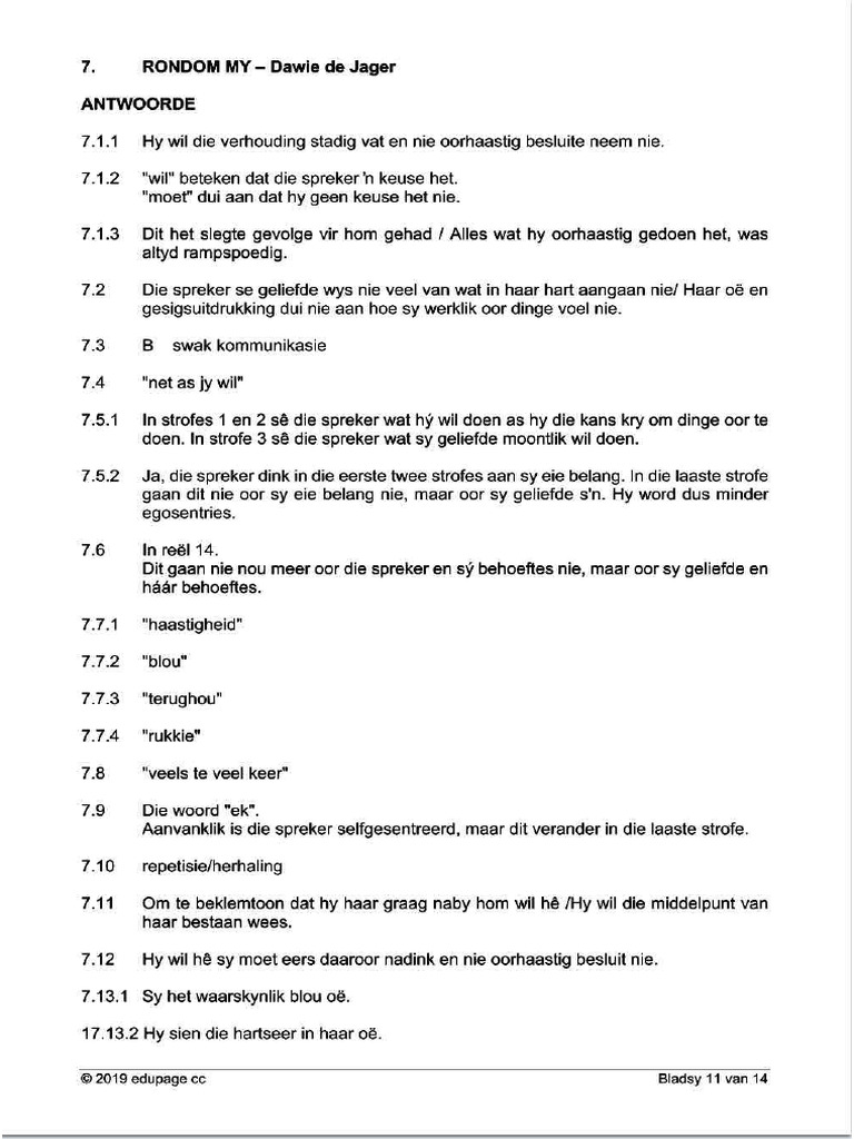 Rondom My en Palimpses Memo | PDF