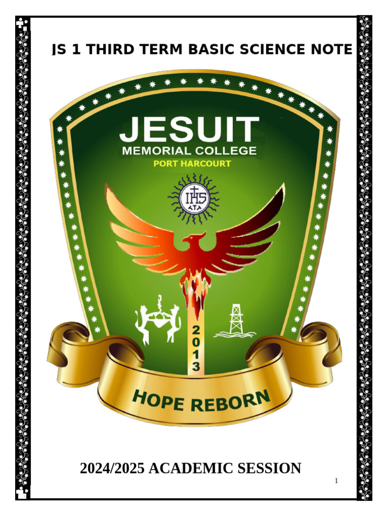 Js 1 Basic Science Third Term Note | PDF | Petroleum | Watt