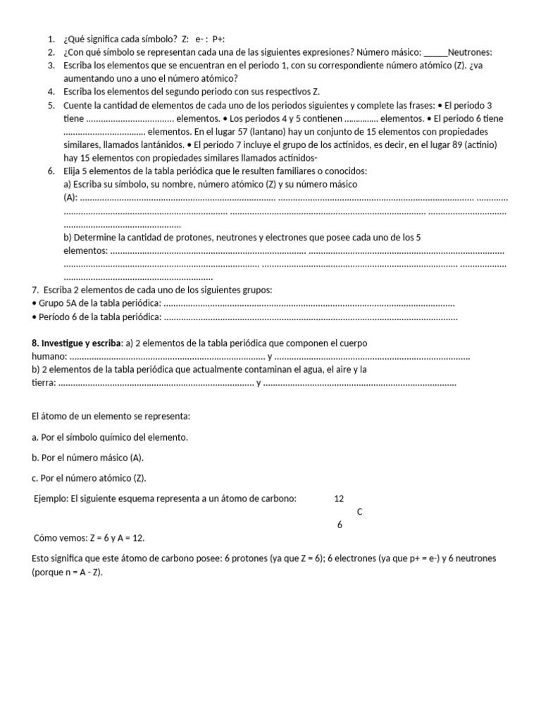Qué Significa Cada Símbolo | PDF | Tabla periódica | Actínido