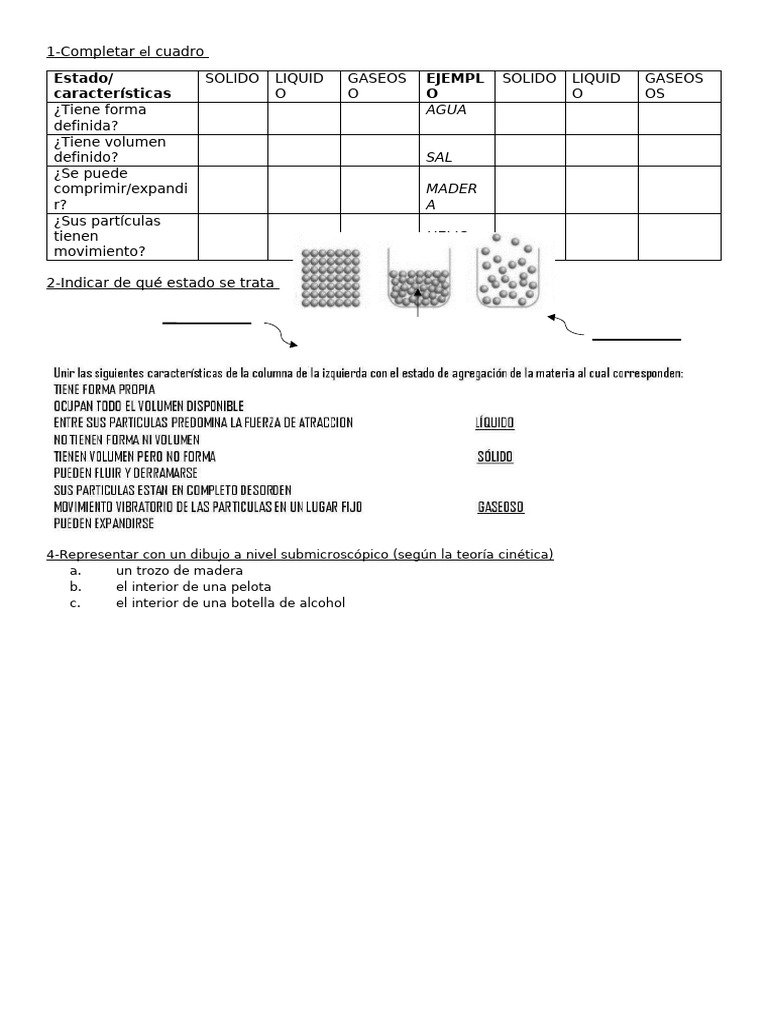 Propiedades de la Materia y Ejemplos | PDF