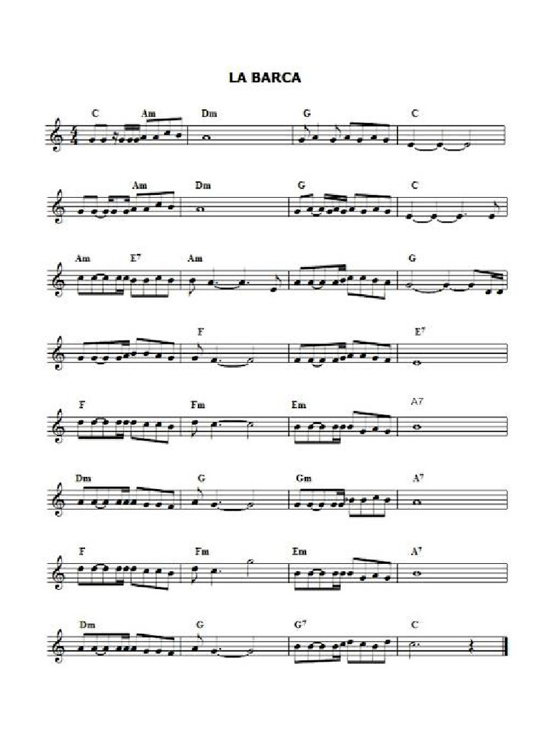 La Barca | PDF