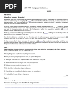 Oxford Placement Test Sample Questions | PDF
