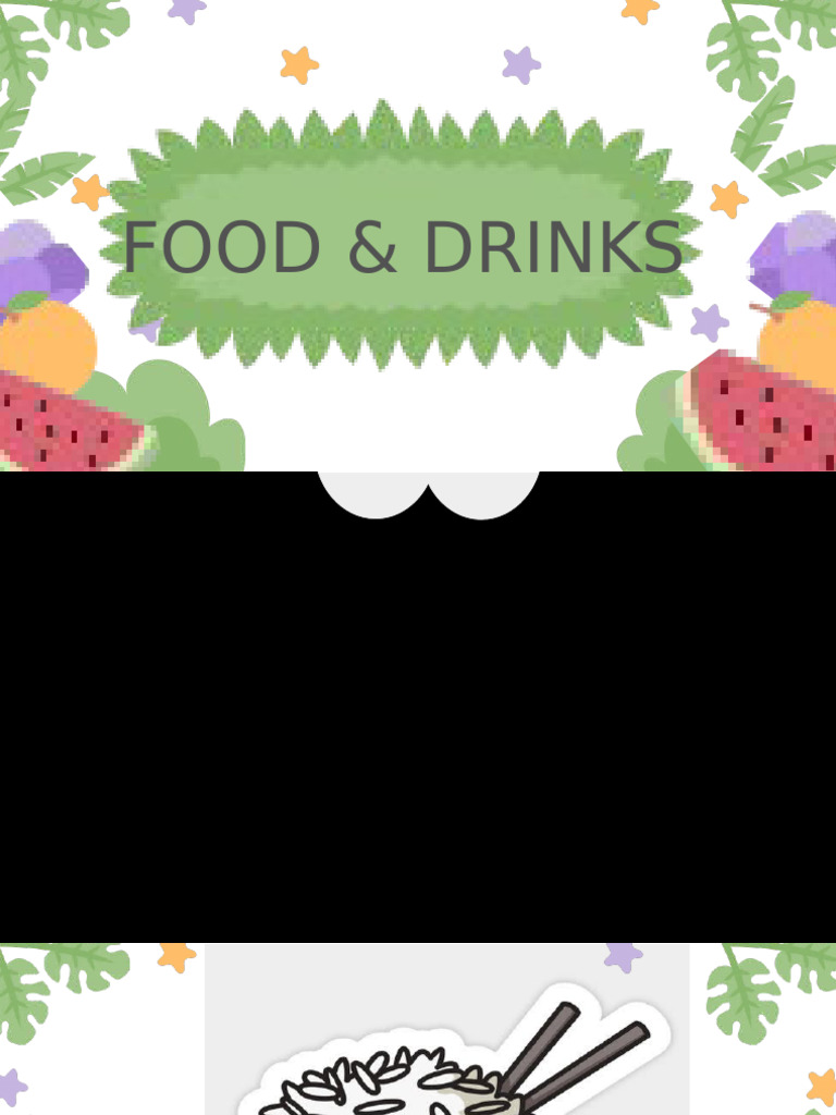 Oì Ì NG Nhoì M Food and Drinks | PDF