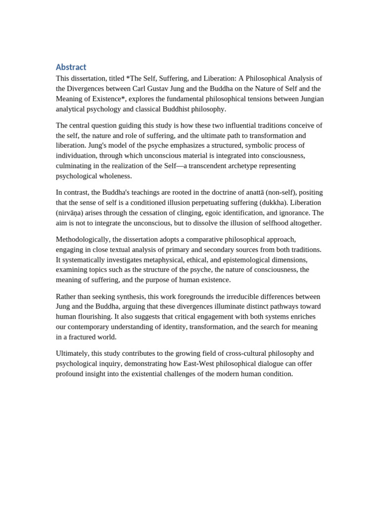 עותק של PhD Dissertation Abstract Jung Buddha | PDF