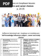 Gr10 KW1 Les 4 Loopbaankeuses | PDF