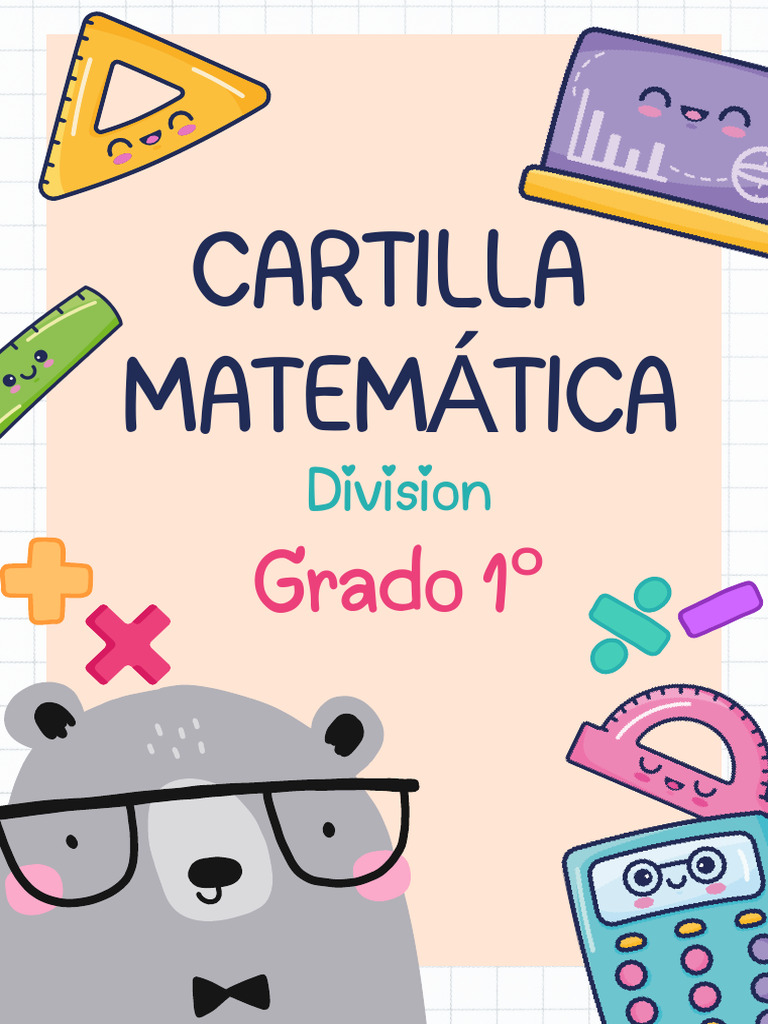 Cartilla MatemÃ¡tica Division | PDF