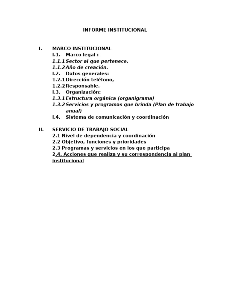 INFORME-INSTITUCIONAL-1 | PDF