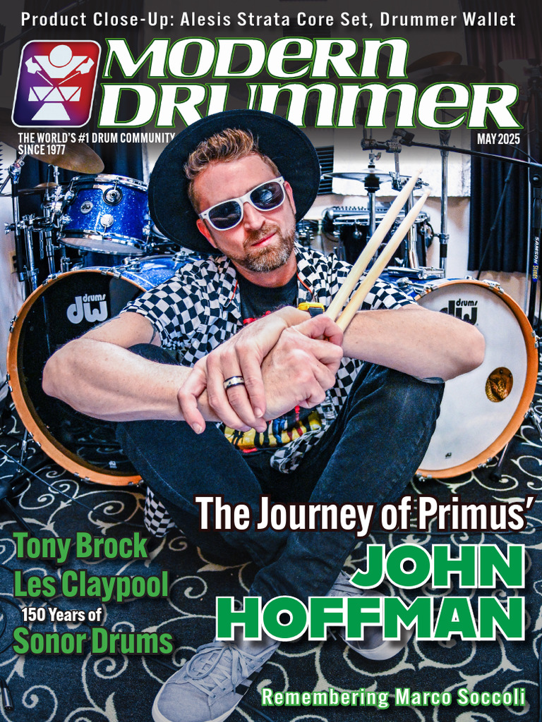 May 2025 Modern Drummer Highlights | PDF | Drumming