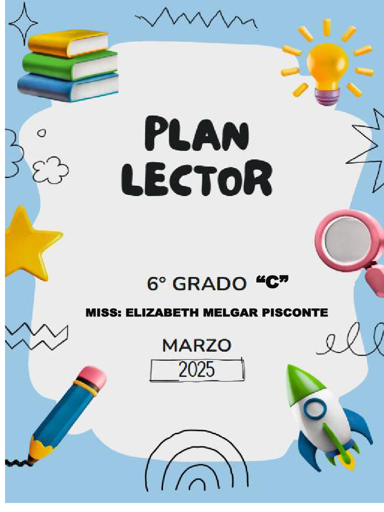 Plan Lectora de Elizabeth Melgar | PDF | Comprensión lectora ...