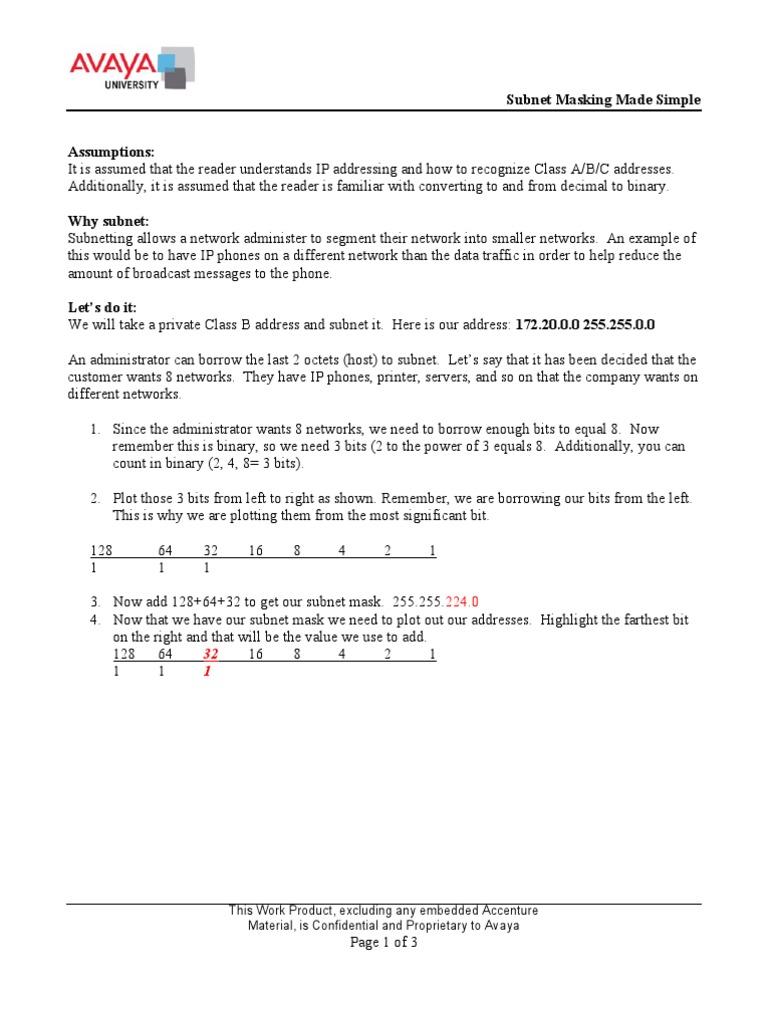 Subnet Masking Made Simple: A Step-by-Step Guide to Subnetting IP ...
