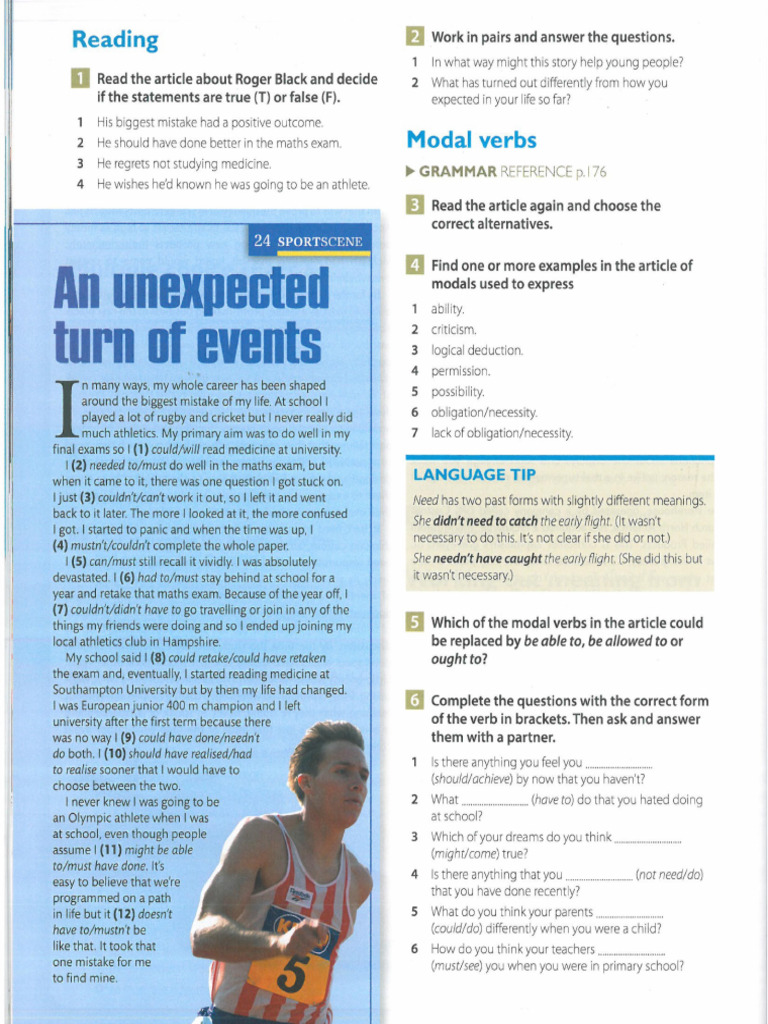 Modal Verbs Review 2 | PDF