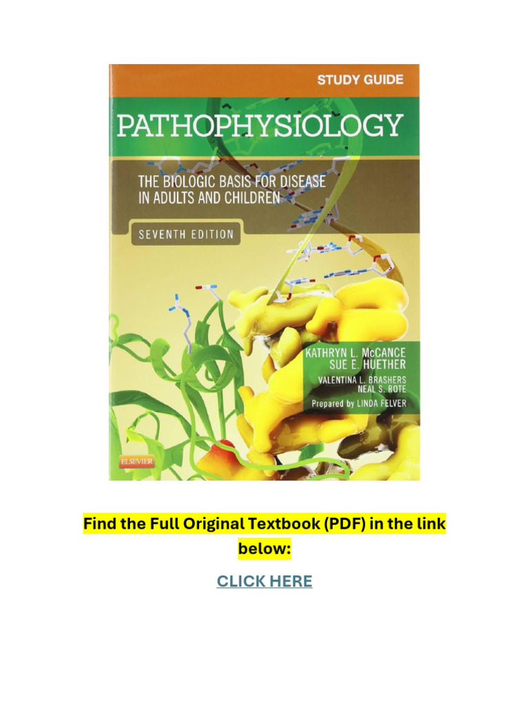 Pathophysiology 7th Edition PDF | PDF | Dna | Mitochondrion