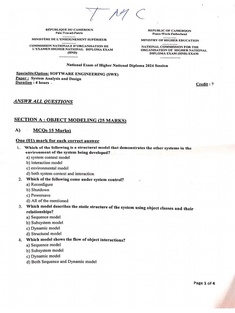 SWE HND 2024 Complete | PDF
