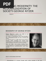 McDonaldization: An Analysis of George Ritzer's Theories and Assertions ...