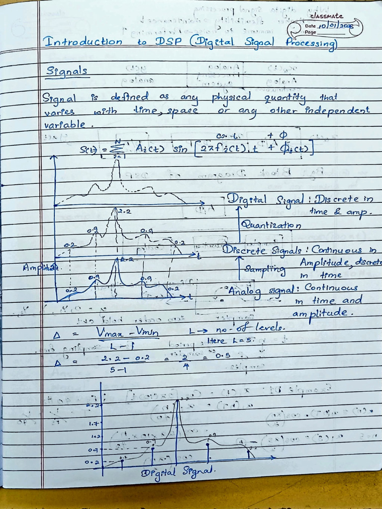 DSP Notes | PDF