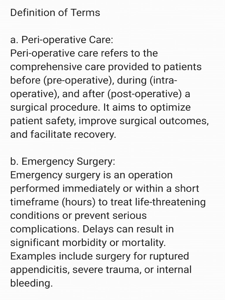 Pre Op | PDF