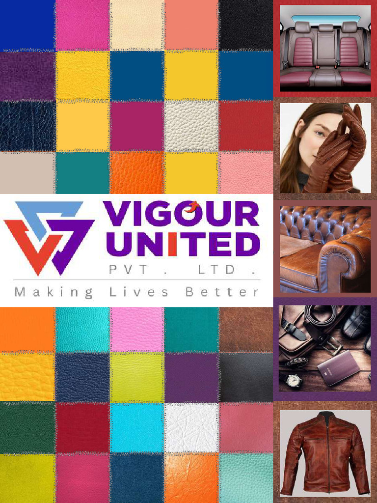 PVC Leather Catalogue - Compressed | PDF | Materials