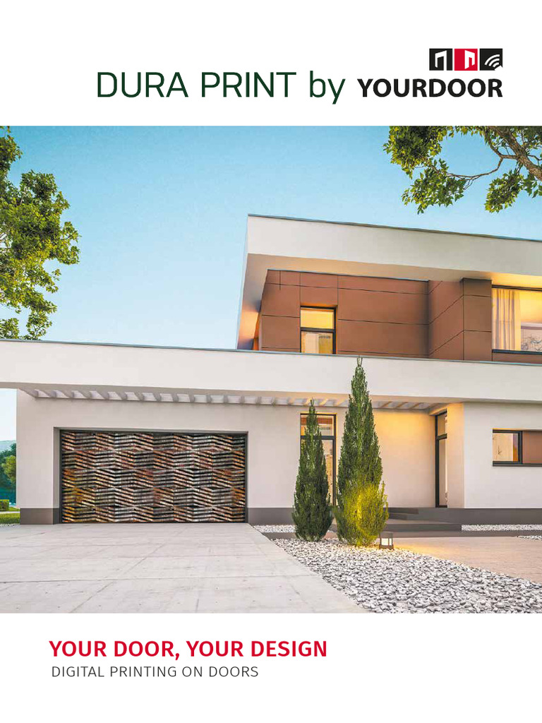 Brochure Digital Printing On Doors DuraPrint by YOURDOOR | PDF | Door ...