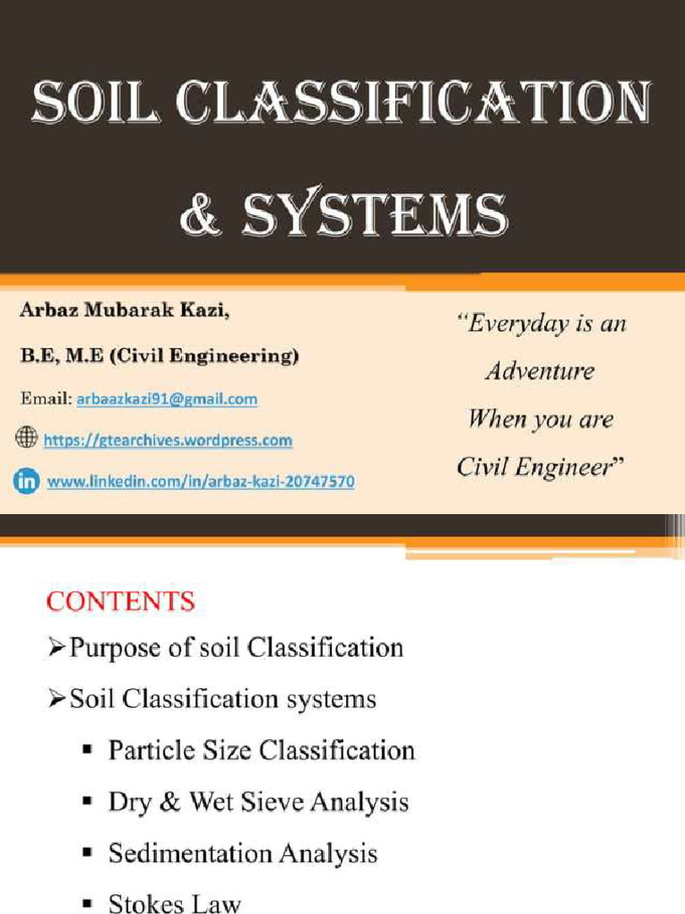 Soil Classification Ppt_22.05.2025 | PDF