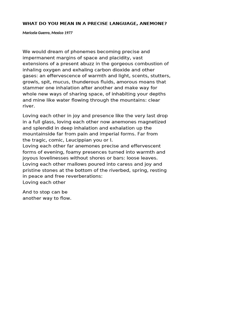 What Do You Mean in A Precise Language | PDF