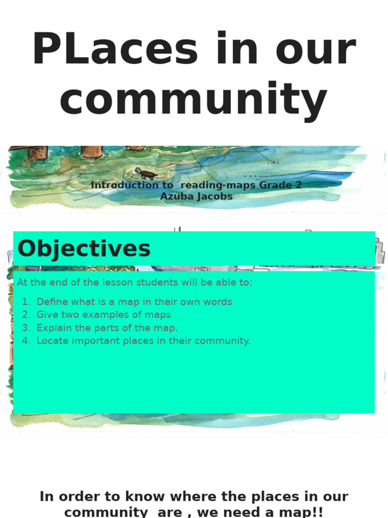 Places in Our Community | PDF