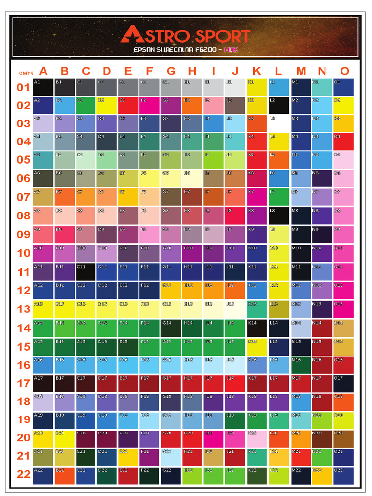 Paleta Cores Astro | PDF