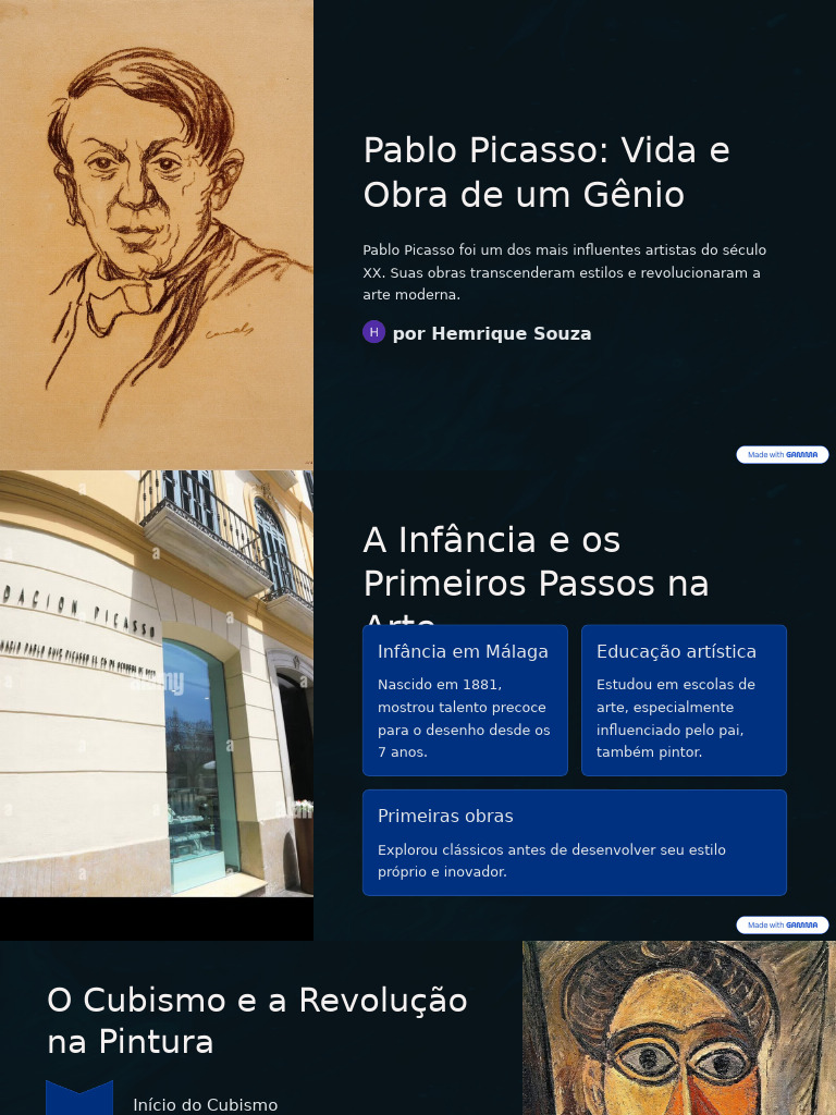 Pablo Picasso Vida e Obra de Um Genio | PDF