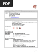 MSDS - Paint Remover | PDF | Dangerous Goods | Fires