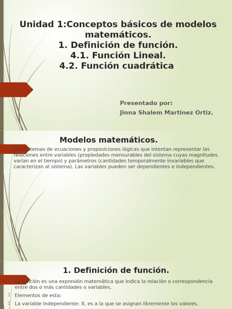 Expo Modelos Matematicos | PDF