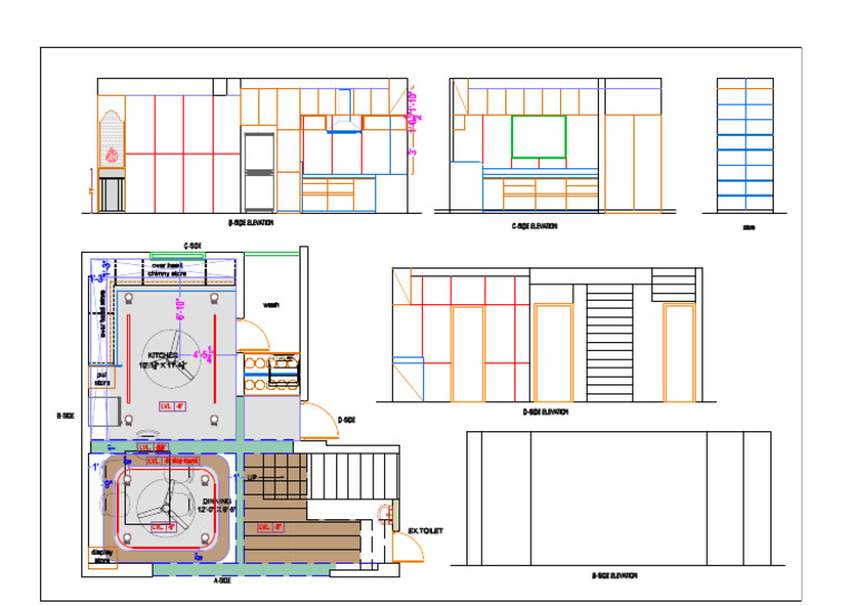 Kitchen Elevation | PDF