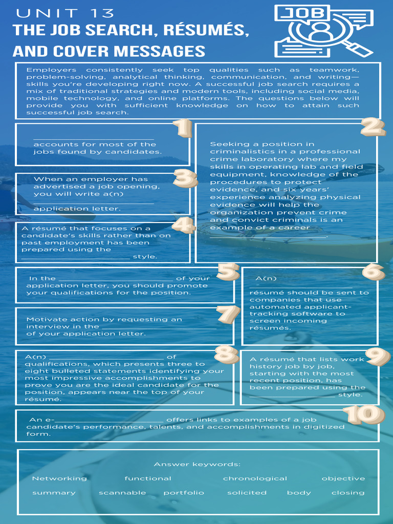 Job Search Strategies and Résumé Tips | PDF | Résumé