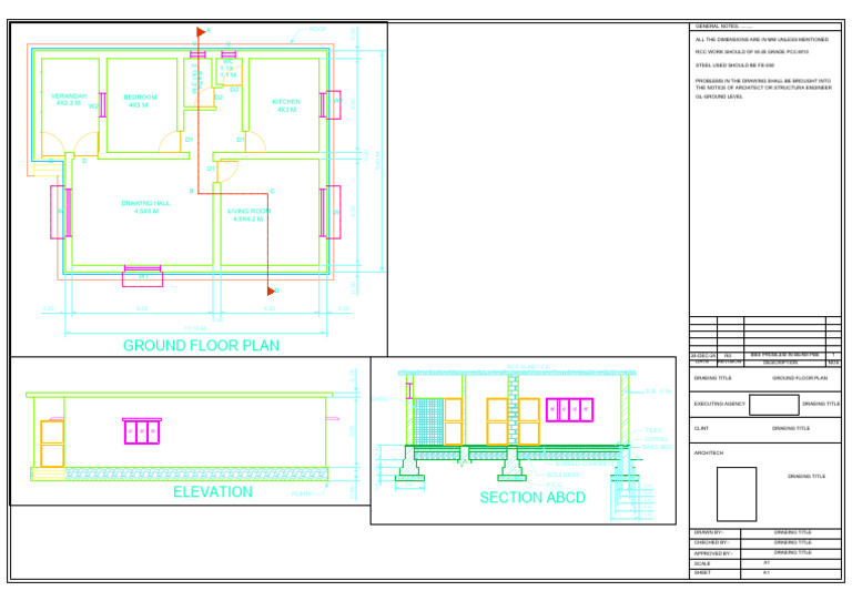 Buiding 1 Practice-Layout2 | PDF | Real Estate | Structural Engineering