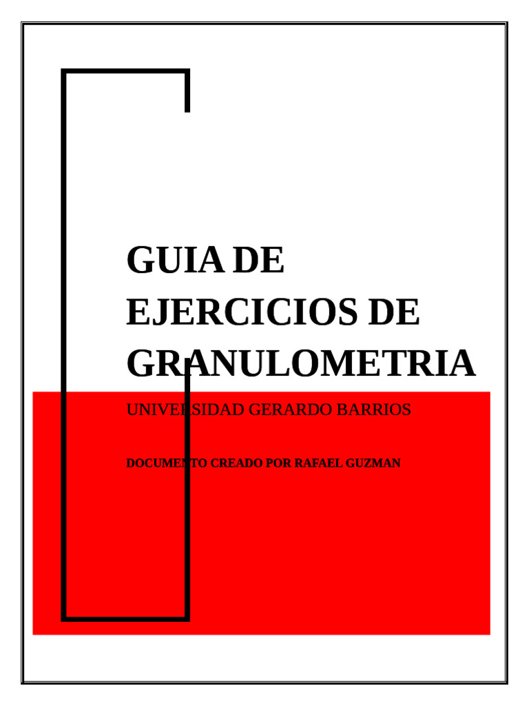 Guia de Ejercicios de Granulometria Segun Normativa ASTM C136 - Mecanica de Suelos | PDF | Agua