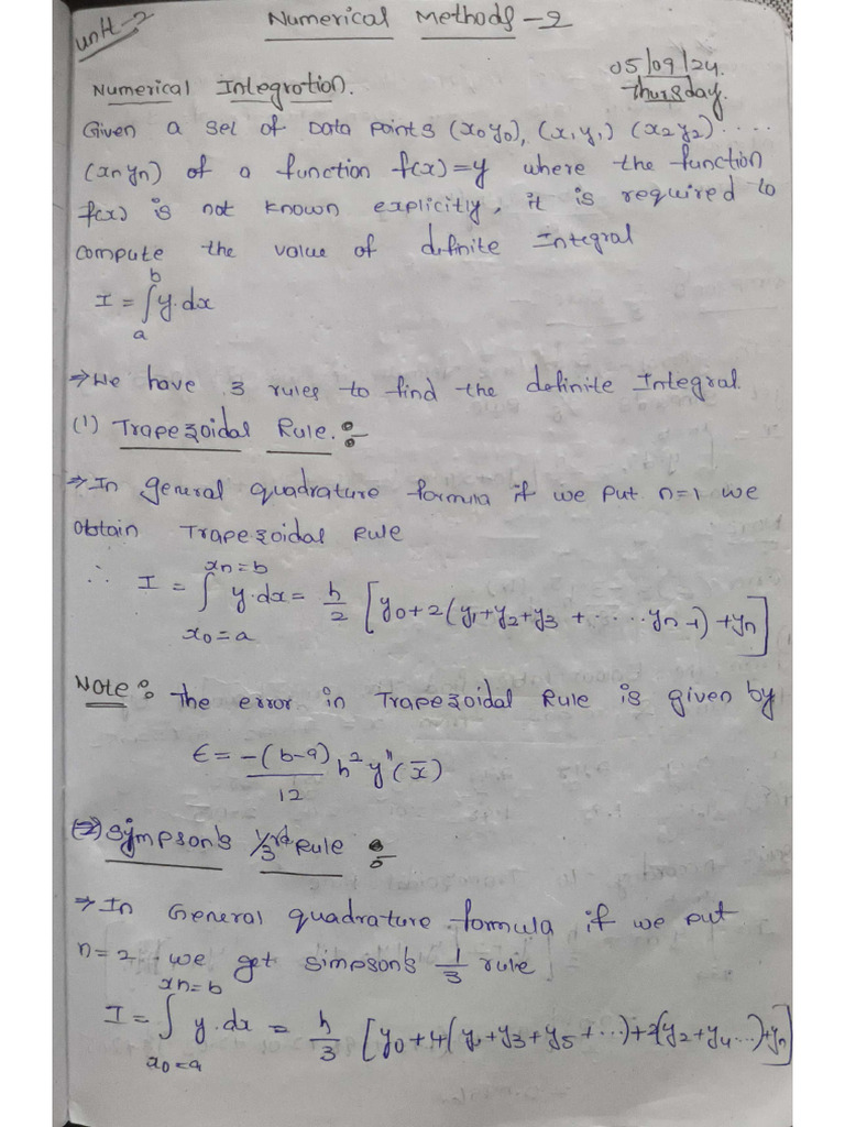 Maths Unit 2 | PDF