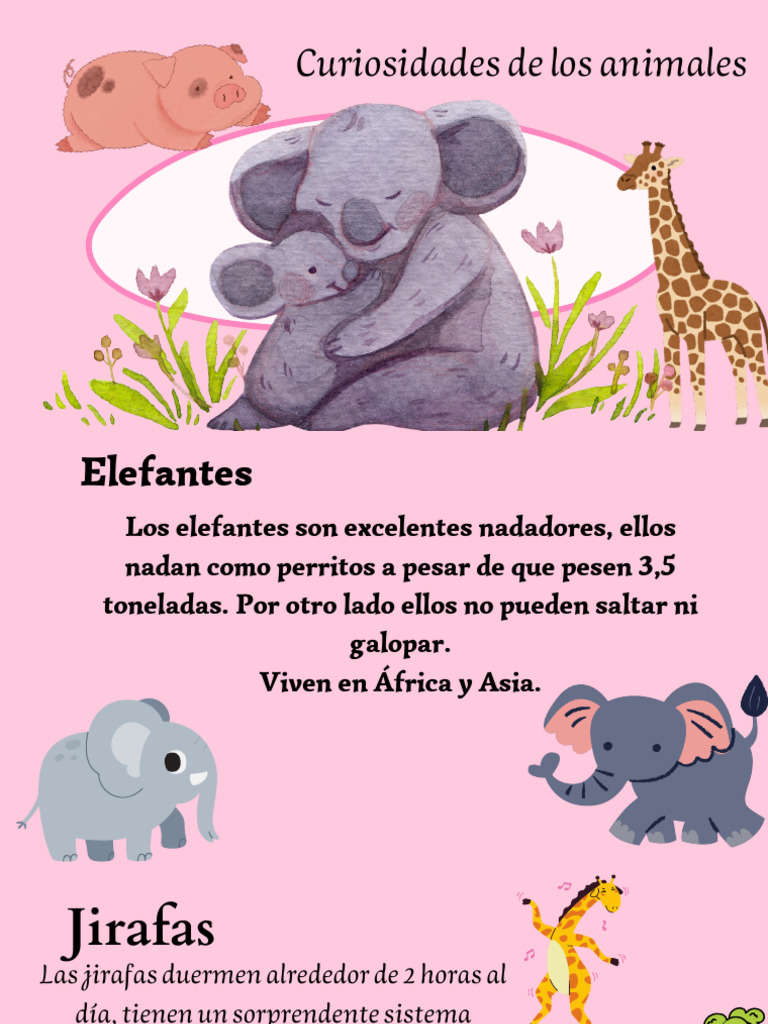 Curiosidades de Los Animales | PDF