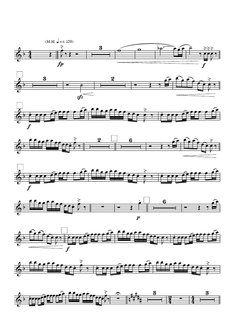 Spanish - Alto Sax. | PDF