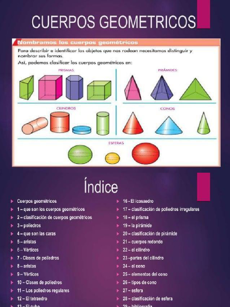 Cuerpos Geometricos | PDF