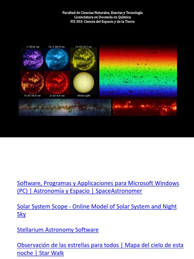 Clase 3-2024-Observaciones Astronómicas y Astrofísicas | PDF ...